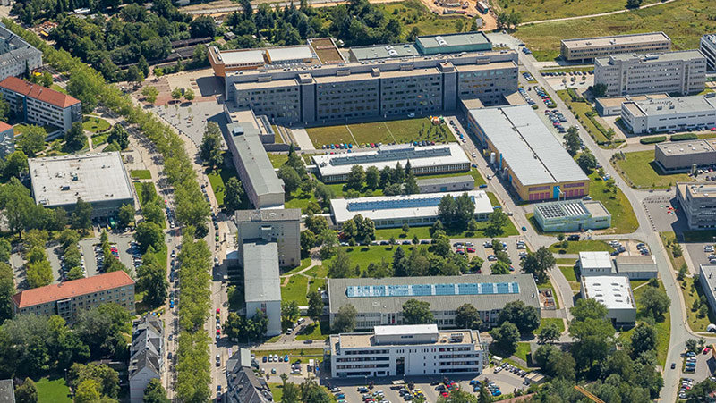 Rohrbruch auf dem Campus der TU Chemnitz ist behoben | TUCaktuell | TU ...